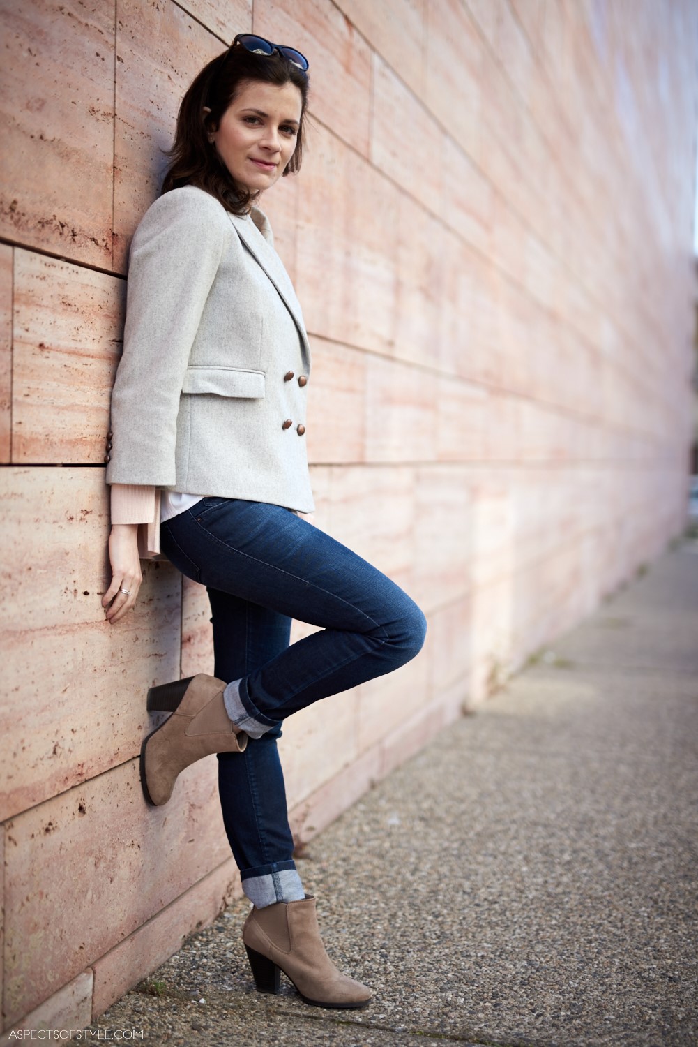 Sunday in the City (and my new beige boots) - Aspects Of Style